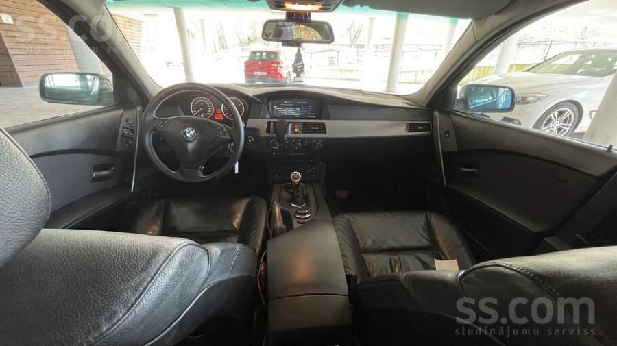 Grey BMW 525 2006 in Rezekne, with an engine capacity of 2.50 L and mileage of 361 thousand km for 2300 €, photo 8 on AUTOMOTO.COM.LV