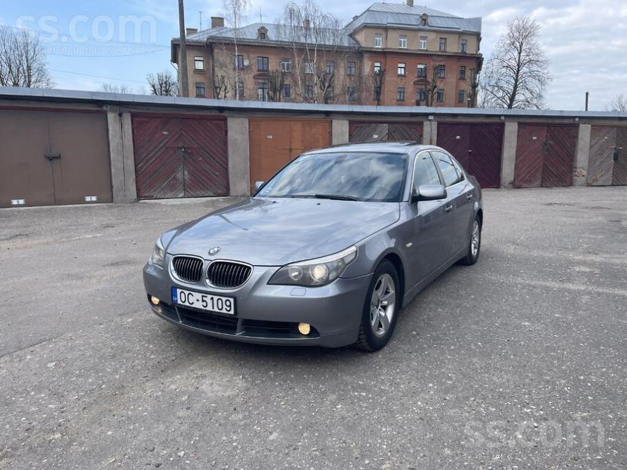 Pelēks BMW 525 2006 Rīga, ar dzinēja tilpumu 2.50 L un nobraukumu 426 tūkst. km par 2300 €, foto 1 vietnē AUTOMOTO.COM.LV