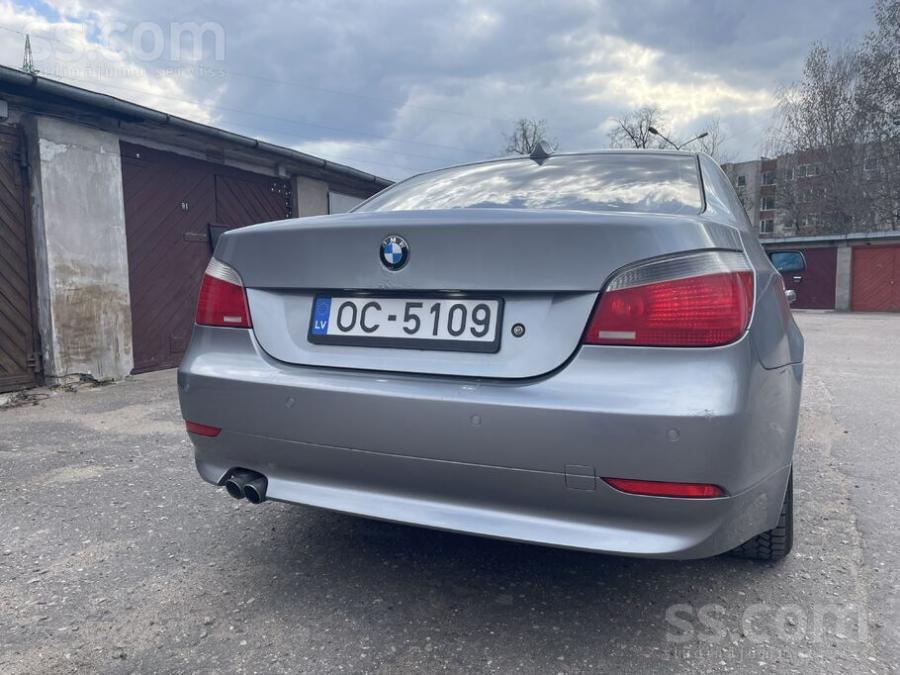 Pelēks BMW 525 2006 Rīga, ar dzinēja tilpumu 2.50 L un nobraukumu 426 tūkst. km par 2300 €, foto 8 vietnē AUTOMOTO.COM.LV