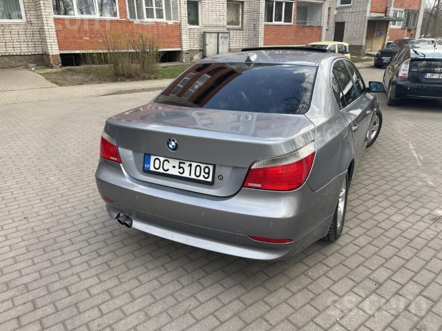 Pelēks BMW 525 2006 Rīga, ar dzinēja tilpumu 2.50 L un nobraukumu 426 tūkst. km par 2300 €, foto 30 vietnē AUTOMOTO.COM.LV