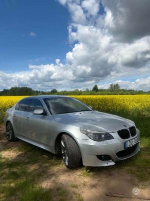 Grey BMW 525 2006 in Vilnius, with an engine capacity of 2.50 L and mileage of 472 thousand km for 3999 €, photo 7 on AUTOMOTO.COM.LV