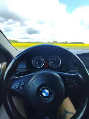 Grey BMW 525 2006 in Vilnius, with an engine capacity of 2.50 L and mileage of 472 thousand km for 3999 €, photo 18 on AUTOMOTO.COM.LV