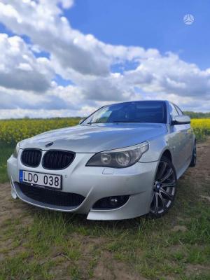 Grey BMW 525 2006 in Vilnius, with an engine capacity of 2.50 L and mileage of 472 thousand km for 3999 €, photo 19 on AUTOMOTO.COM.LV
