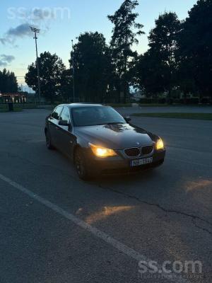 Grey BMW 525 2006 in Bauska, with an engine capacity of 2.50 L and mileage of 365 thousand km for 2300 €, photo  on AUTOMOTO.COM.LV