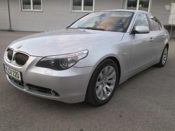 Grey BMW 525 2006 in Kelme, with an engine capacity of 2.50 L and mileage of 226 thousand km for 5400 €, photo 1 on AUTOMOTO.COM.LV