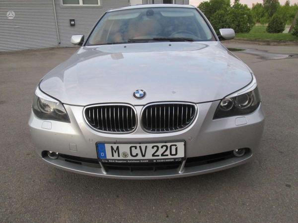 Grey BMW 525 2006 in Kelme, with an engine capacity of 2.50 L and mileage of 226 thousand km for 5400 €, photo 2 on AUTOMOTO.COM.LV