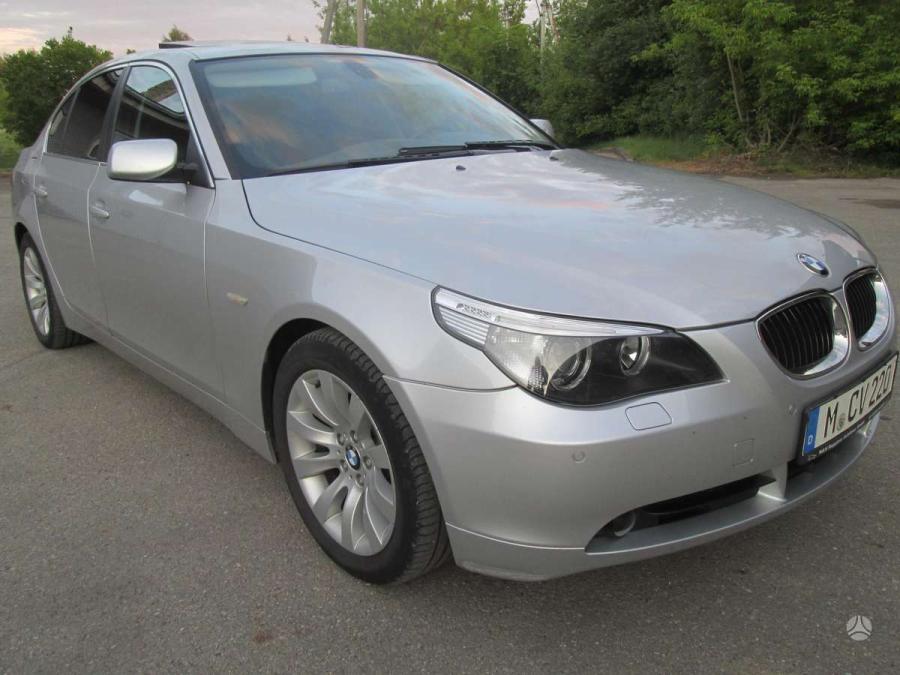 Pelēks BMW 525 2006 Kelmė, ar dzinēja tilpumu 2.50 L un nobraukumu 226 tūkst. km par 5400 €, foto 4 vietnē AUTOMOTO.COM.LV