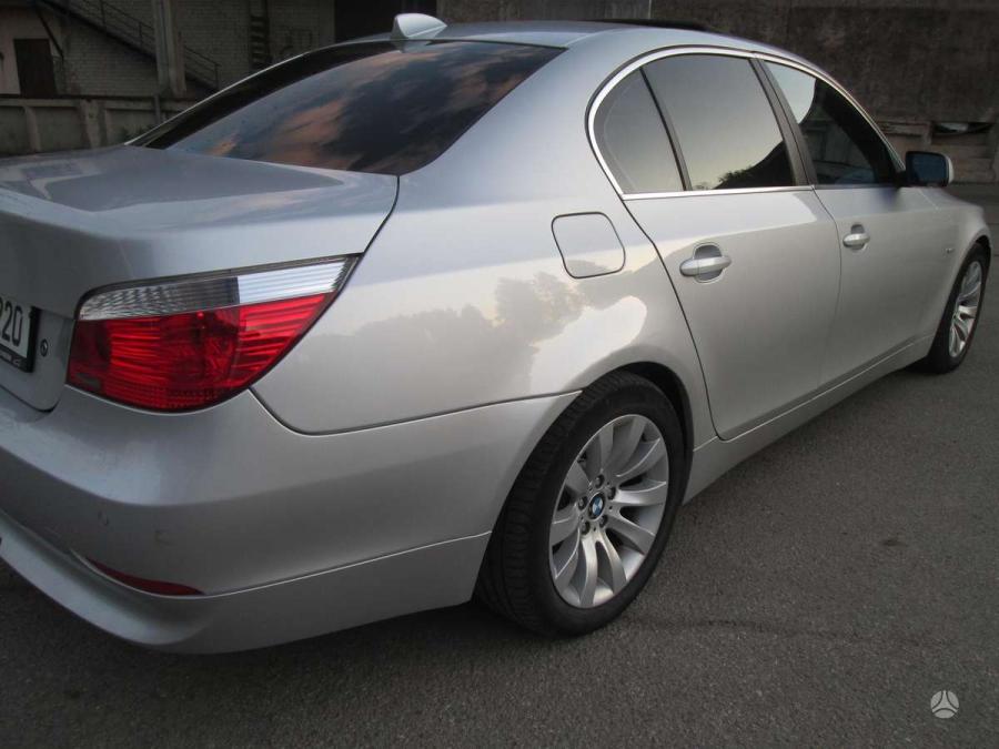 Pelēks BMW 525 2006 Kelmė, ar dzinēja tilpumu 2.50 L un nobraukumu 226 tūkst. km par 5400 €, foto 6 vietnē AUTOMOTO.COM.LV