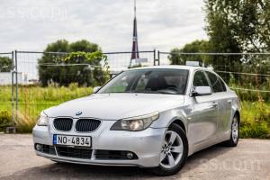 Pelēks BMW 525 2006 Rīga, ar dzinēja tilpumu 2.50 L un nobraukumu 364 tūkst. km par 4290 €, foto  vietnē AUTOMOTO.COM.LV