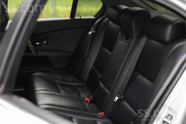 Pelēks BMW 525 2006 Rīga, ar dzinēja tilpumu 2.50 L un nobraukumu 364 tūkst. km par 4290 €, foto 10 vietnē AUTOMOTO.COM.LV