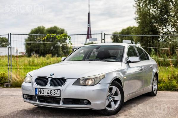 Pelēks BMW 525 2006 Rīga, ar dzinēja tilpumu 2.50 L un nobraukumu 364 tūkst. km par 4290 €, foto 1 vietnē AUTOMOTO.COM.LV