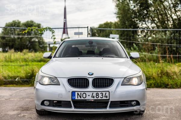 Pelēks BMW 525 2006 Rīga, ar dzinēja tilpumu 2.50 L un nobraukumu 364 tūkst. km par 4290 €, foto 4 vietnē AUTOMOTO.COM.LV