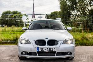 Grey BMW 525 2006 in Riga, with an engine capacity of 2.50 L and mileage of 364 thousand km for 4290 €, photo 4 on AUTOMOTO.COM.LV