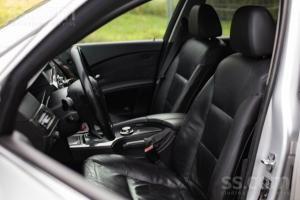 Grey BMW 525 2006 in Riga, with an engine capacity of 2.50 L and mileage of 364 thousand km for 4290 €, photo 12 on AUTOMOTO.COM.LV