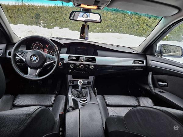 Grey BMW 525 2007 in Kretinga, with an engine capacity of 2.99 L and mileage of 480 thousand km for 3200 €, photo 6 on AUTOMOTO.COM.LV