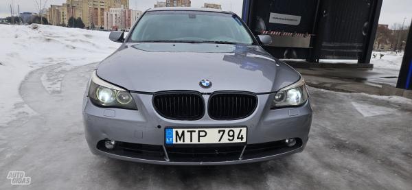 Pelēks BMW 525 2007 Kauņa, ar dzinēja tilpumu 2.50 L un nobraukumu 440 tūkst. km par 2750 €, foto 1 vietnē AUTOMOTO.COM.LV