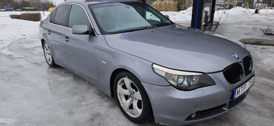 Pelēks BMW 525 2007 Kauņa, ar dzinēja tilpumu 2.50 L un nobraukumu 440 tūkst. km par 2750 €, foto 3 vietnē AUTOMOTO.COM.LV