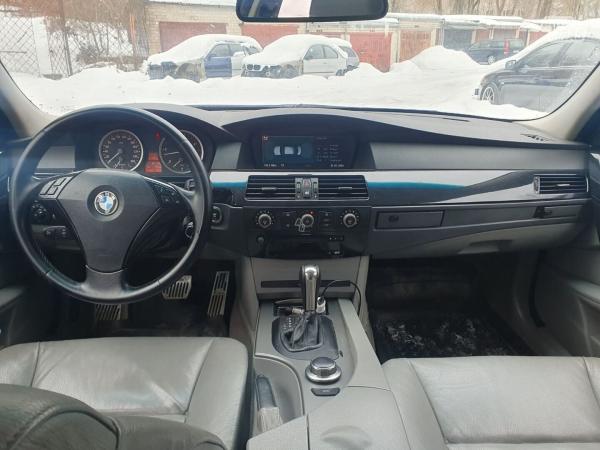 Pelēks BMW 525 2007 Kauņa, ar dzinēja tilpumu 2.50 L un nobraukumu 440 tūkst. km par 2750 €, foto 7 vietnē AUTOMOTO.COM.LV