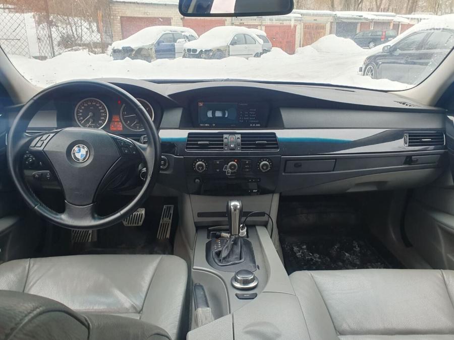 Pelēks BMW 525 2007 Kauņa, ar dzinēja tilpumu 2.50 L un nobraukumu 440 tūkst. km par 2750 €, foto 7 vietnē AUTOMOTO.COM.LV