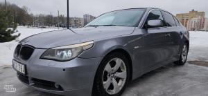 Grey BMW 525 2007 in Kaunas, with an engine capacity of 2.50 L and mileage of 440 thousand km for 2650 €, photo 3 on AUTOMOTO.COM.LV
