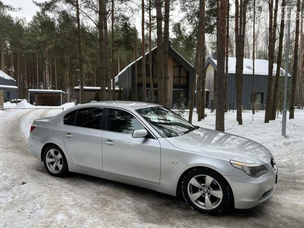 Pelēks BMW 525 2007 Viļņa, ar dzinēja tilpumu 2.50 L un nobraukumu 279 tūkst. km par 3649 €, foto 4 vietnē AUTOMOTO.COM.LV