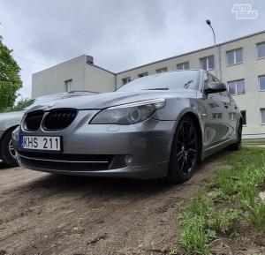 Grey BMW 525 2007 in Vilnius, with an engine capacity of 3.00 L and mileage of 430 thousand km for 5000 €, photo  on AUTOMOTO.COM.LV