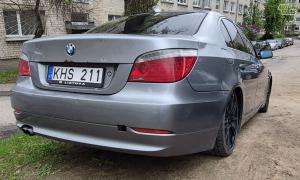 Grey BMW 525 2007 in Vilnius, with an engine capacity of 3.00 L and mileage of 430 thousand km for 5000 €, photo 5 on AUTOMOTO.COM.LV