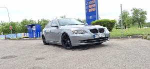Grey BMW 525 2007 in Vilnius, with an engine capacity of 3.00 L and mileage of 430 thousand km for 5000 €, photo 13 on AUTOMOTO.COM.LV