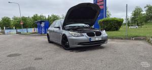 Grey BMW 525 2007 in Vilnius, with an engine capacity of 3.00 L and mileage of 430 thousand km for 5000 €, photo 14 on AUTOMOTO.COM.LV