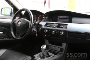 Grey BMW 525 2007 in Riga, with an engine capacity of 3.00 L and mileage of 405 thousand km for 4495 €, photo 12 on AUTOMOTO.COM.LV