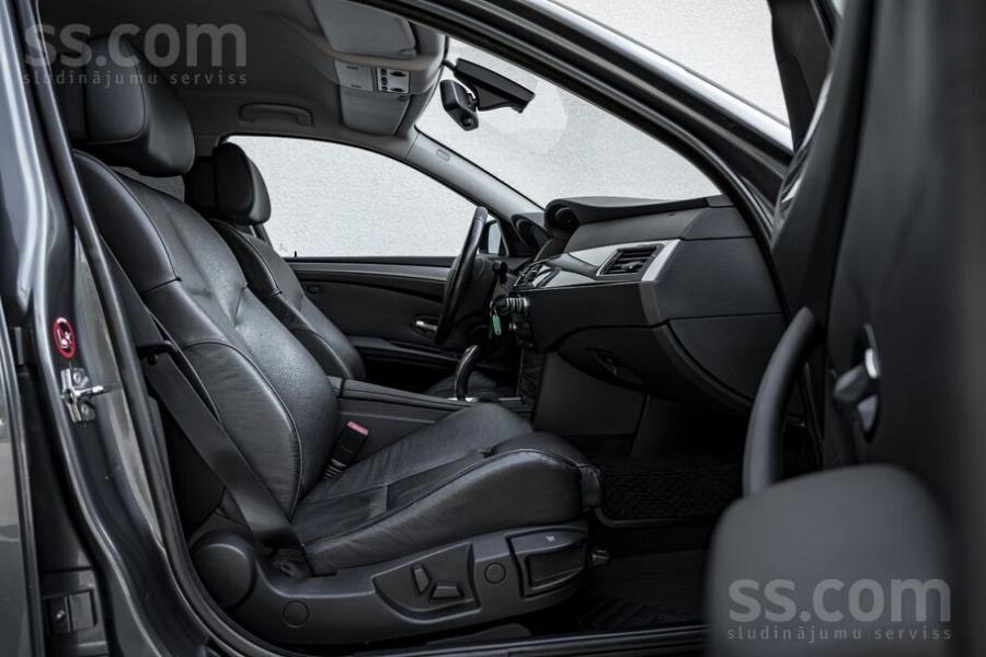 Pelēks BMW 525 2007 Rīga, ar dzinēja tilpumu 3.00 L un nobraukumu 0 tūkst. km par 5990 €, foto 9 vietnē AUTOMOTO.COM.LV