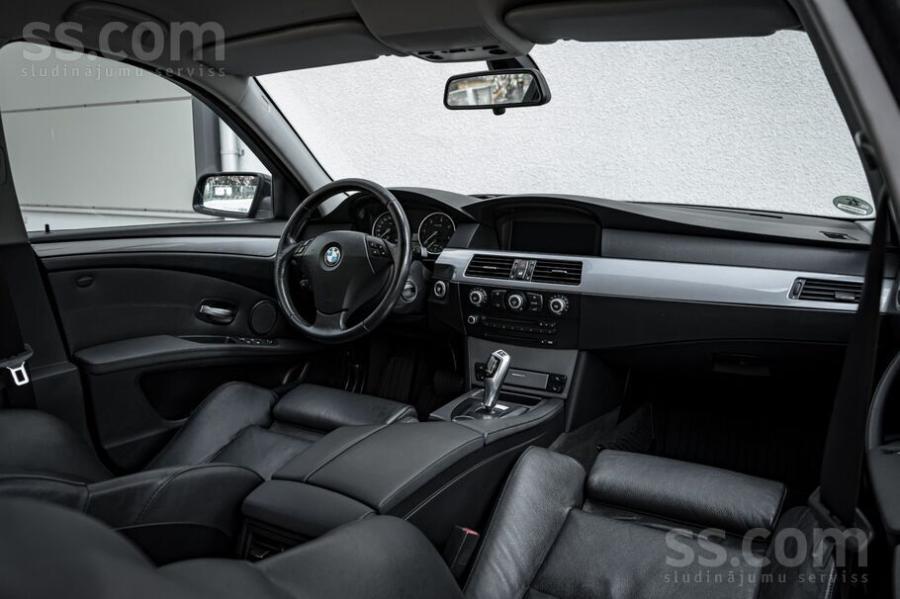 Pelēks BMW 525 2007 Rīga, ar dzinēja tilpumu 3.00 L un nobraukumu 0 tūkst. km par 5990 €, foto 12 vietnē AUTOMOTO.COM.LV