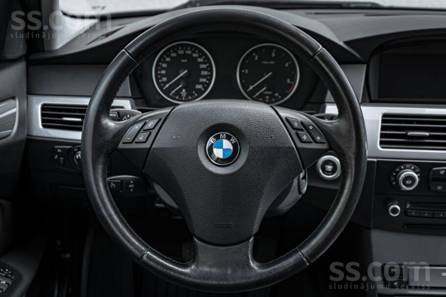 Pelēks BMW 525 2007 Rīga, ar dzinēja tilpumu 3.00 L un nobraukumu 0 tūkst. km par 5990 €, foto 16 vietnē AUTOMOTO.COM.LV