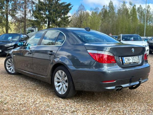 Grey BMW 525 2007 in Kuldiga, with an engine capacity of 3.00 L and mileage of 235 thousand km for 5390 €, photo 3 on AUTOMOTO.COM.LV