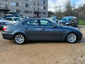 Grey BMW 525 2007 in Kuldiga, with an engine capacity of 3.00 L and mileage of 235 thousand km for 5390 €, photo 6 on AUTOMOTO.COM.LV