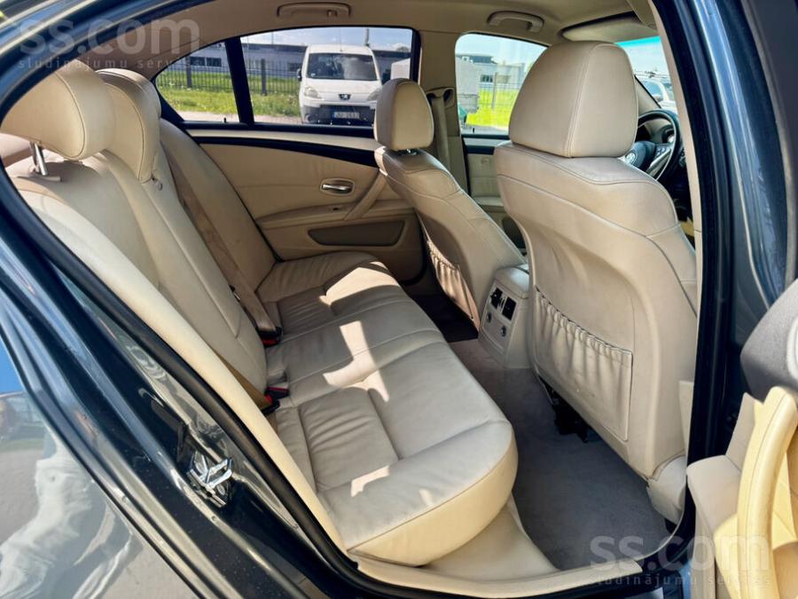 Pelēks BMW 525 2007 Rīga, ar dzinēja tilpumu 3.00 L un nobraukumu 230 tūkst. km par 4000 €, foto 8 vietnē AUTOMOTO.COM.LV