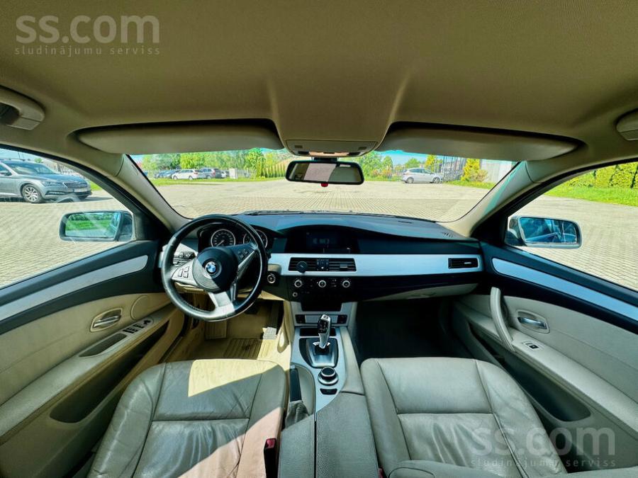 Pelēks BMW 525 2007 Rīga, ar dzinēja tilpumu 3.00 L un nobraukumu 230 tūkst. km par 4000 €, foto 9 vietnē AUTOMOTO.COM.LV
