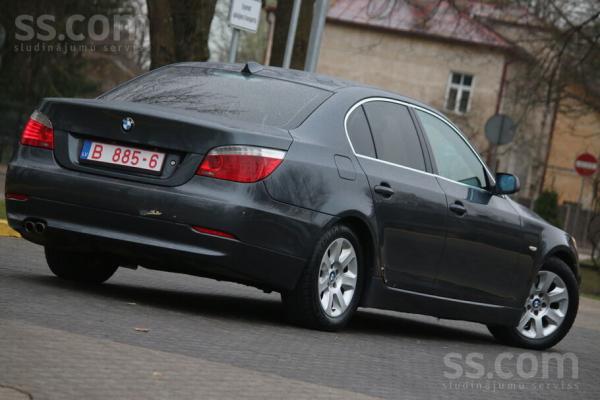 Pelēks BMW 525 2007 Rīga, ar dzinēja tilpumu 3.00 L un nobraukumu 0 tūkst. km par 2790 €, foto 2 vietnē AUTOMOTO.COM.LV