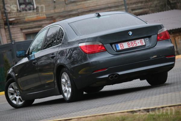 Pelēks BMW 525 2007 Rīga, ar dzinēja tilpumu 3.00 L un nobraukumu 0 tūkst. km par 2790 €, foto 4 vietnē AUTOMOTO.COM.LV