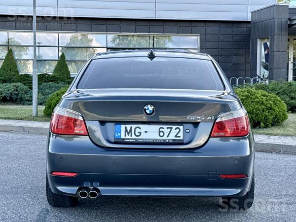 Grey BMW 525 2007 in Riga, with an engine capacity of 3.00 L and mileage of 230 thousand km for 3950 €, photo 10 on AUTOMOTO.COM.LV