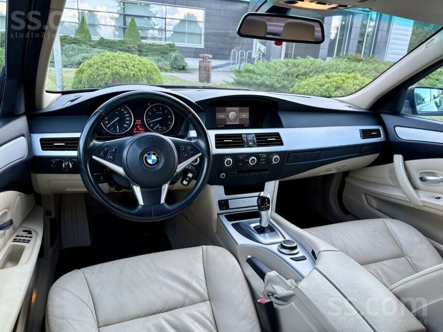 Pelēks BMW 525 2007 Rīga, ar dzinēja tilpumu 3.00 L un nobraukumu 230 tūkst. km par 3950 €, foto 12 vietnē AUTOMOTO.COM.LV