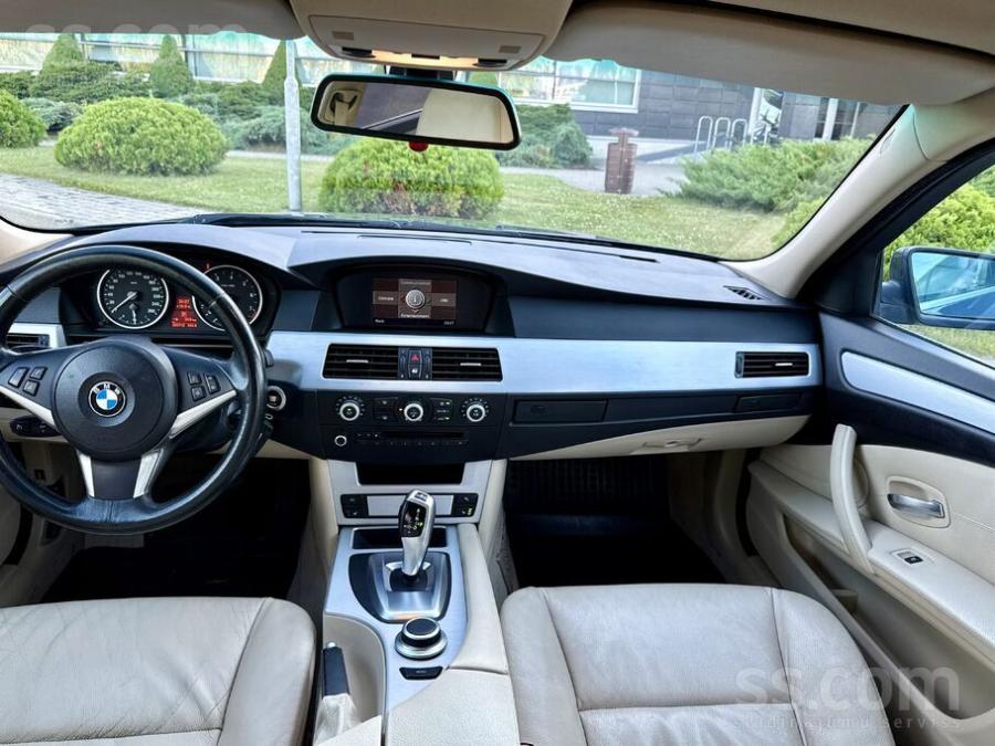 Pelēks BMW 525 2007 Rīga, ar dzinēja tilpumu 3.00 L un nobraukumu 230 tūkst. km par 3950 €, foto 16 vietnē AUTOMOTO.COM.LV