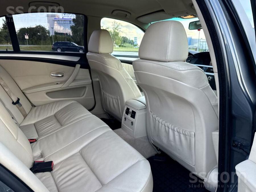 Pelēks BMW 525 2007 Rīga, ar dzinēja tilpumu 3.00 L un nobraukumu 230 tūkst. km par 3950 €, foto 19 vietnē AUTOMOTO.COM.LV