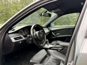 Grey BMW 525 2007 in Radviliskis, with an engine capacity of 2.99 L and mileage of 284 thousand km for 6750 €, photo 12 on AUTOMOTO.COM.LV
