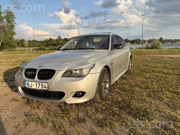 Pelēks BMW 525 2007 Rēzekne, ar dzinēja tilpumu 3.00 L un nobraukumu 378 tūkst. km par 5500 €, foto 1 vietnē AUTOMOTO.COM.LV