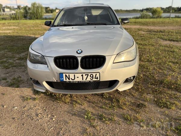 Pelēks BMW 525 2007 Rēzekne, ar dzinēja tilpumu 3.00 L un nobraukumu 378 tūkst. km par 5500 €, foto 2 vietnē AUTOMOTO.COM.LV