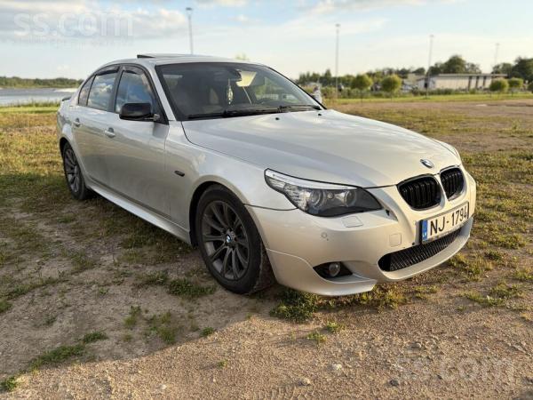 Pelēks BMW 525 2007 Rēzekne, ar dzinēja tilpumu 3.00 L un nobraukumu 378 tūkst. km par 5500 €, foto 3 vietnē AUTOMOTO.COM.LV