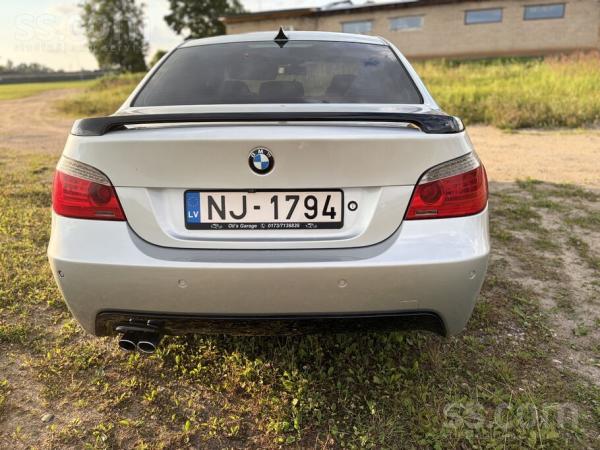 Pelēks BMW 525 2007 Rēzekne, ar dzinēja tilpumu 3.00 L un nobraukumu 378 tūkst. km par 5500 €, foto 6 vietnē AUTOMOTO.COM.LV