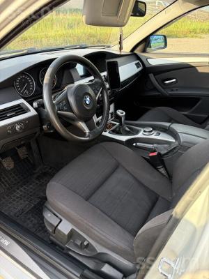 Grey BMW 525 2007 in Rezekne, with an engine capacity of 3.00 L and mileage of 378 thousand km for 5500 €, photo 9 on AUTOMOTO.COM.LV