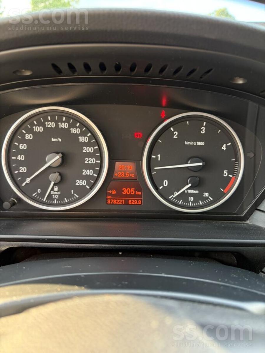 Grey BMW 525 2007 in Rezekne, with an engine capacity of 3.00 L and mileage of 378 thousand km for 5500 €, photo 14 on AUTOMOTO.COM.LV